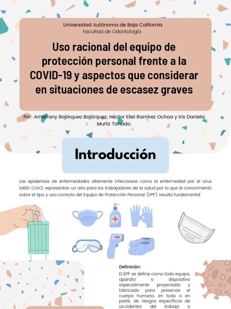 Epp Covid-19 | PDF | Infección | Especialidades Medicas