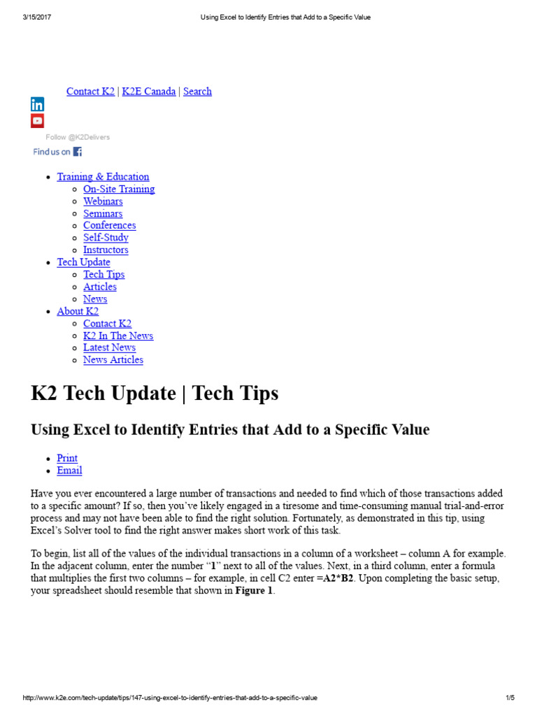 Excel Solver for Accountants | PDF | Parameter (Computer Programming) | Microsoft Excel