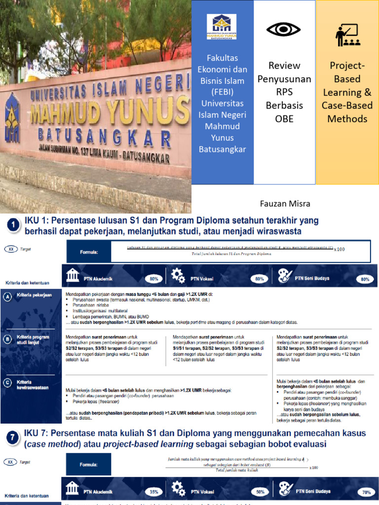 2 - Materi RPS OBE PJBL Dan CBM | PDF