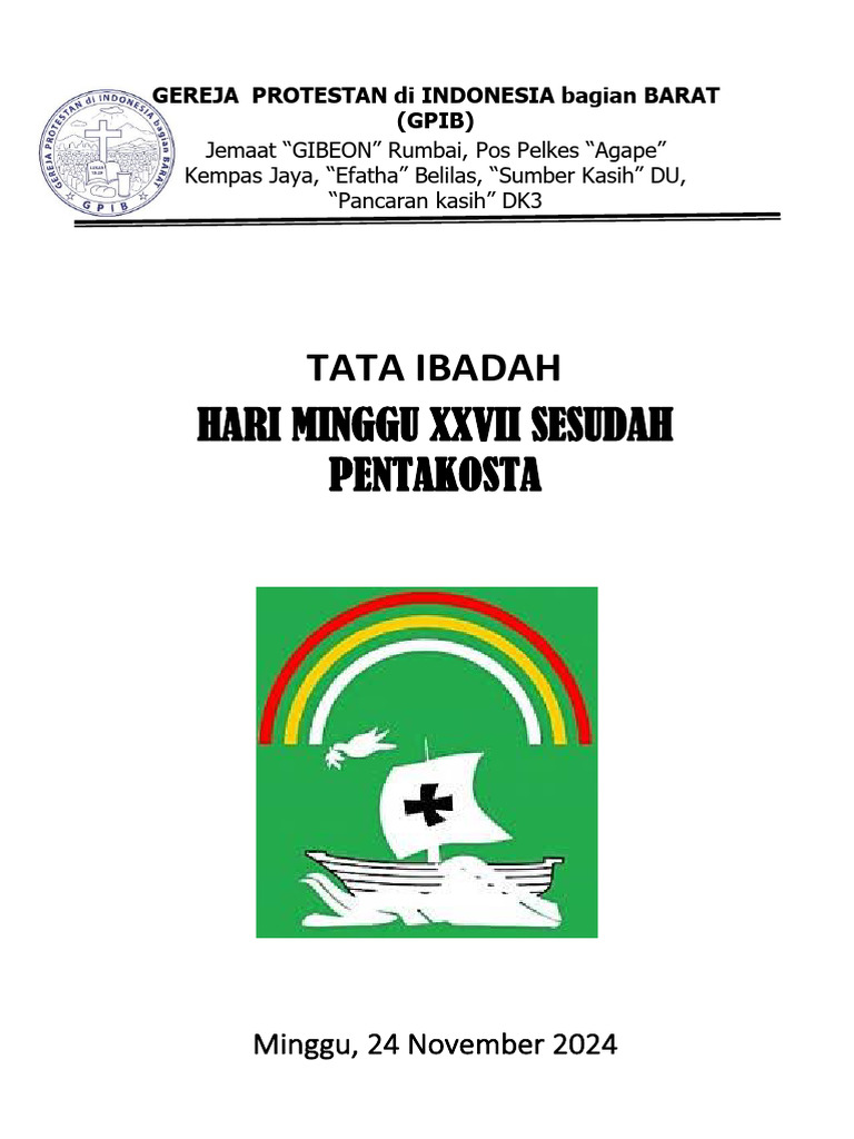 TAIB IHM 24 November 2024 | PDF | Kajian Bahasa Asing | Agama & Spiritualitas