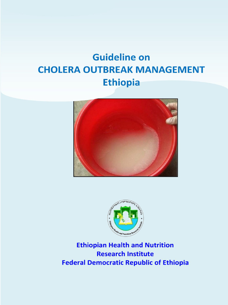 Cholera Guideline Latest Version | PDF