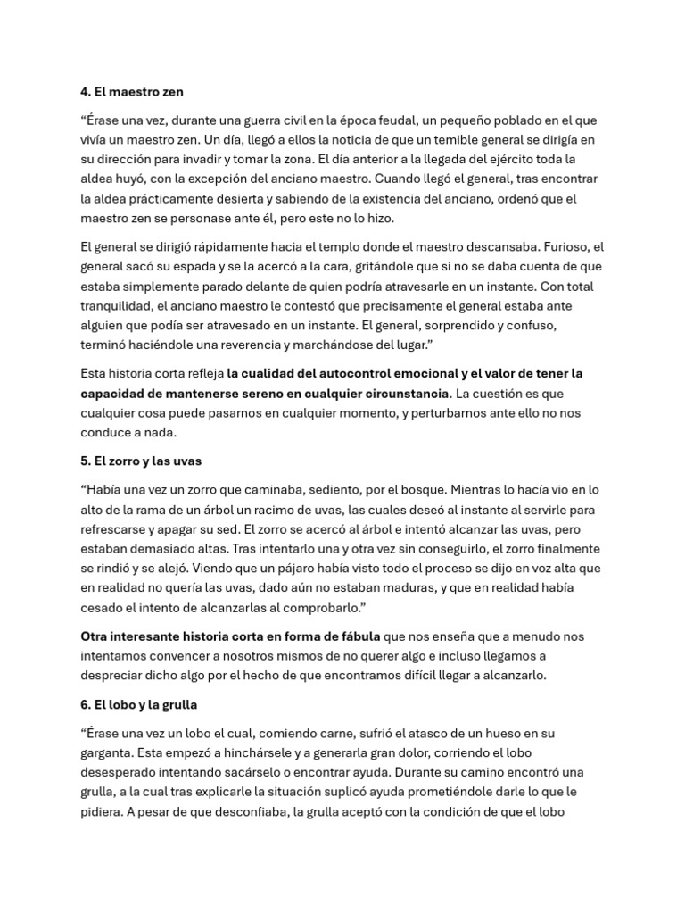 Historias 4 5 6 para Aprender | PDF | Ficción general