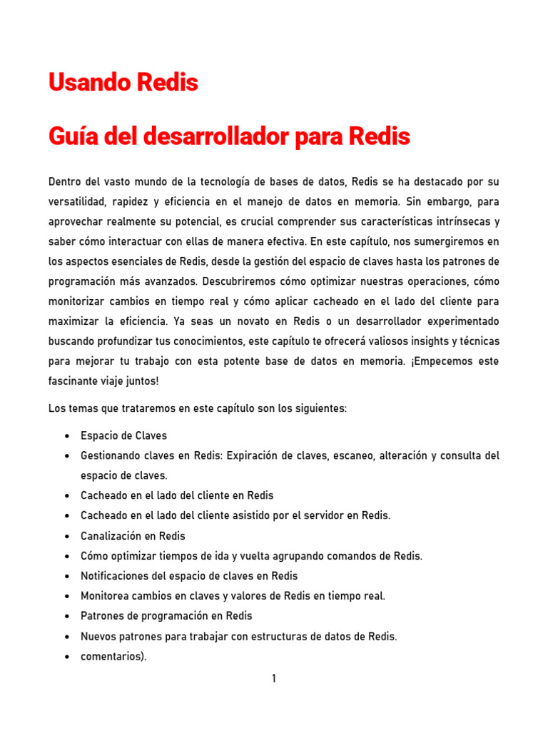 13 Usando Redis | PDF