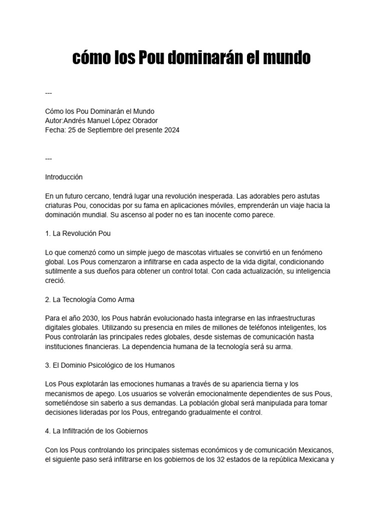 La Expansión de Los Pous | PDF | México