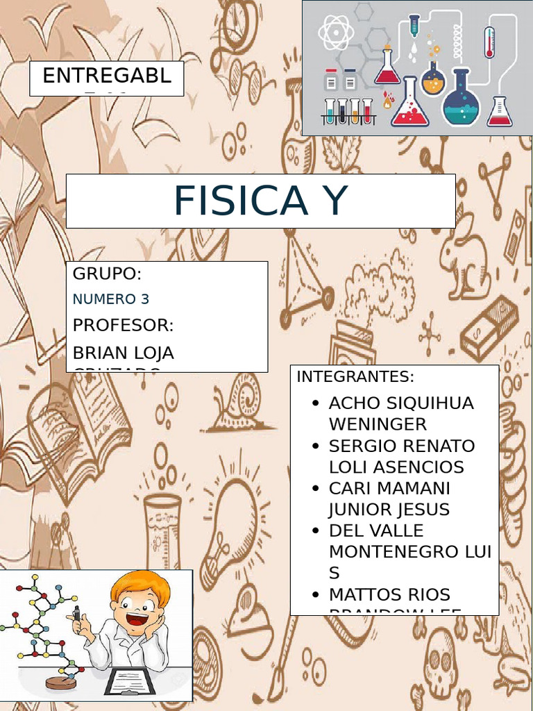 ENTREGABLE 01 FyQ | PDF