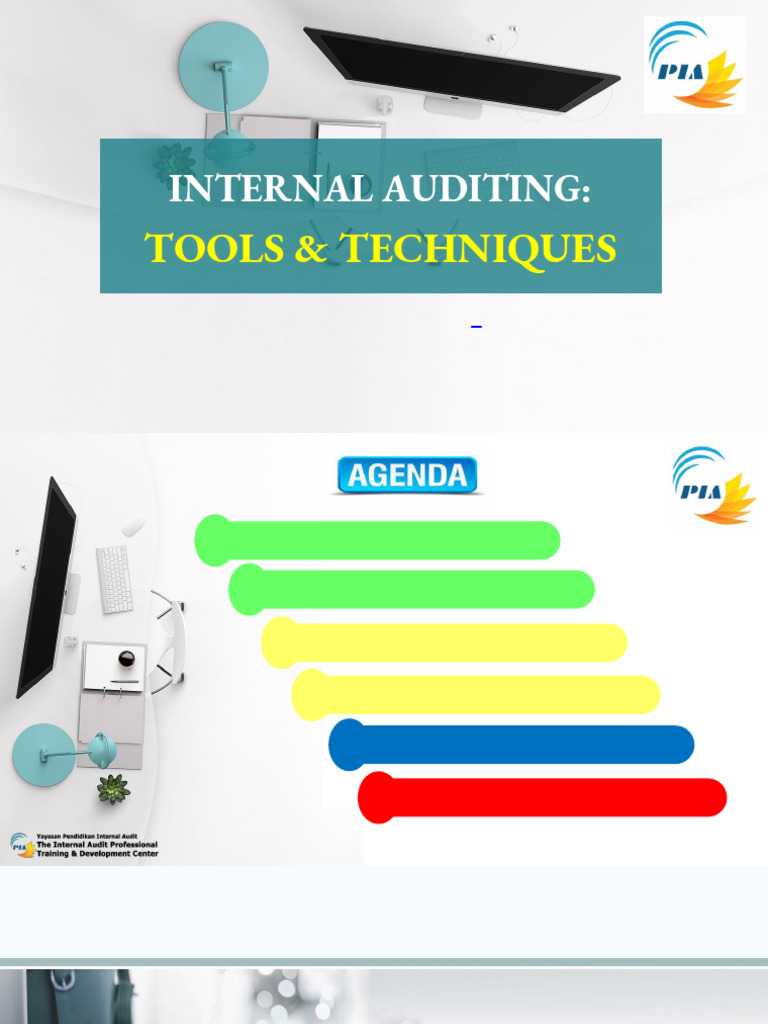 01 Internal Auditing Tools & Techniques (MHS 2024) Day One | PDF ...