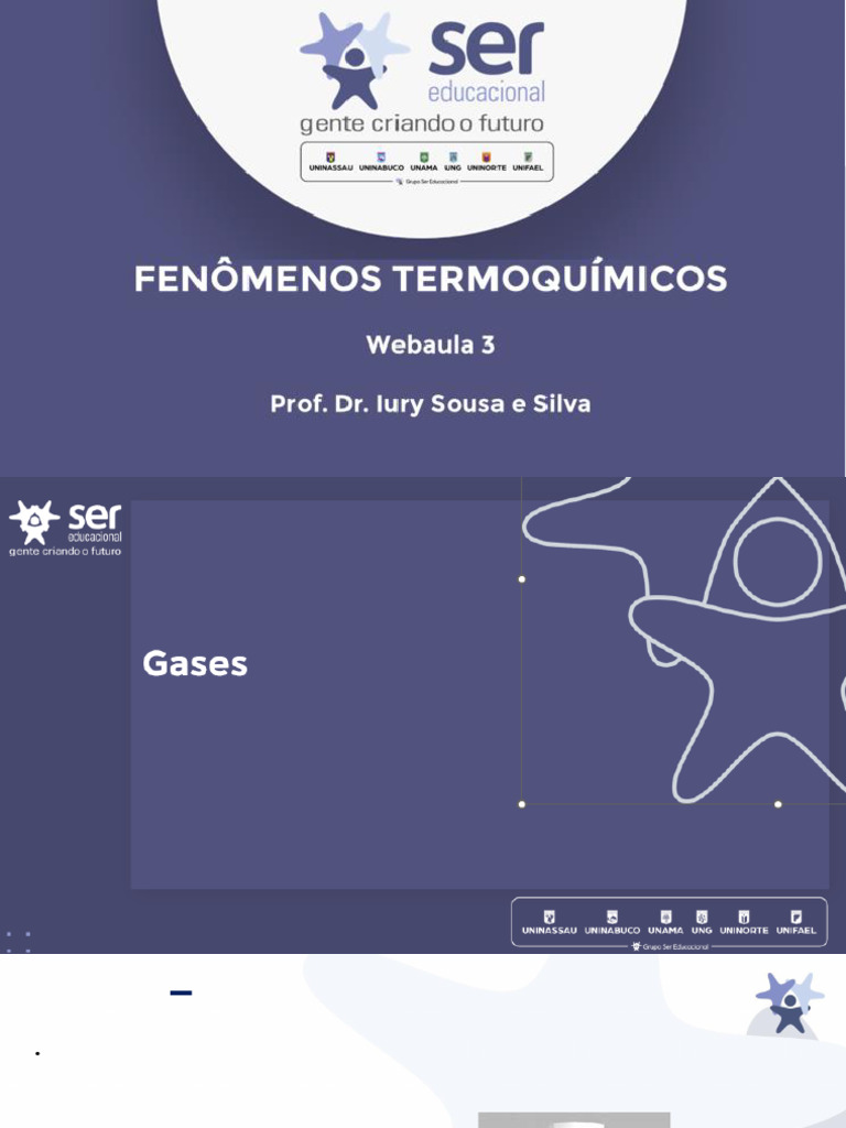 Webaula 3 - Fenômenos Termoquímicos | PDF | Gases | Pressão