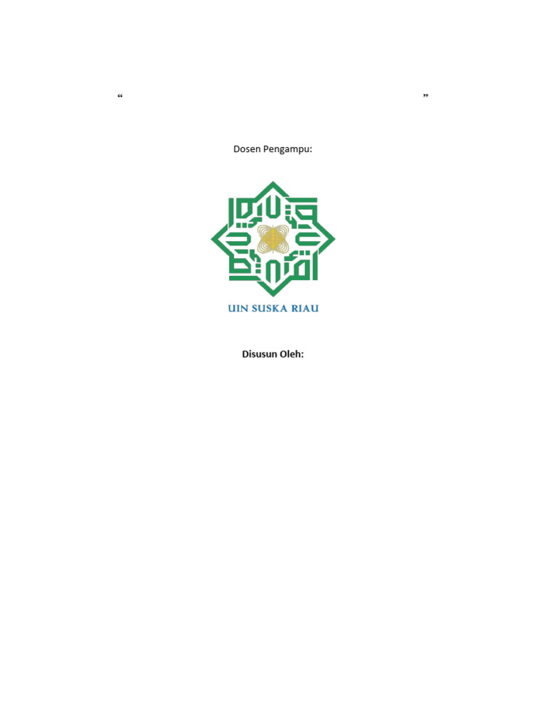 Makalah Ayat Alquran Dan Hadits Kel 05 | PDF