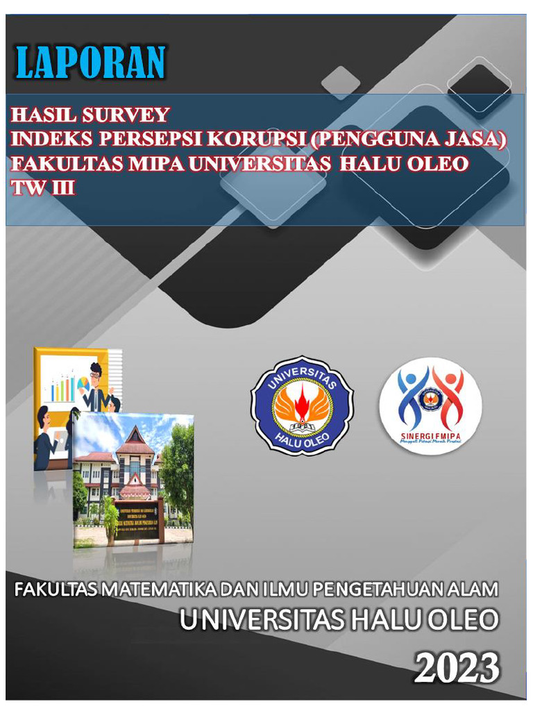 Laporan Hasil Survei IPK - TWIII FMIPA UHO 2023 | PDF | Komputer