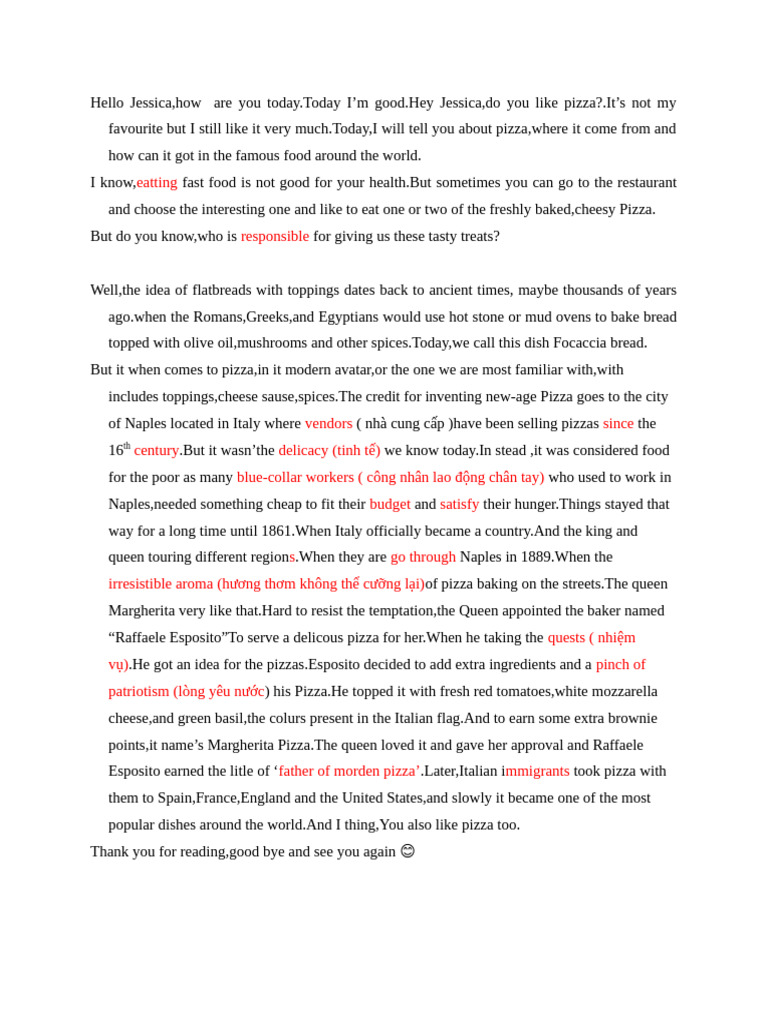 Pizza | PDF | Pizza | Mediterranean Cuisine