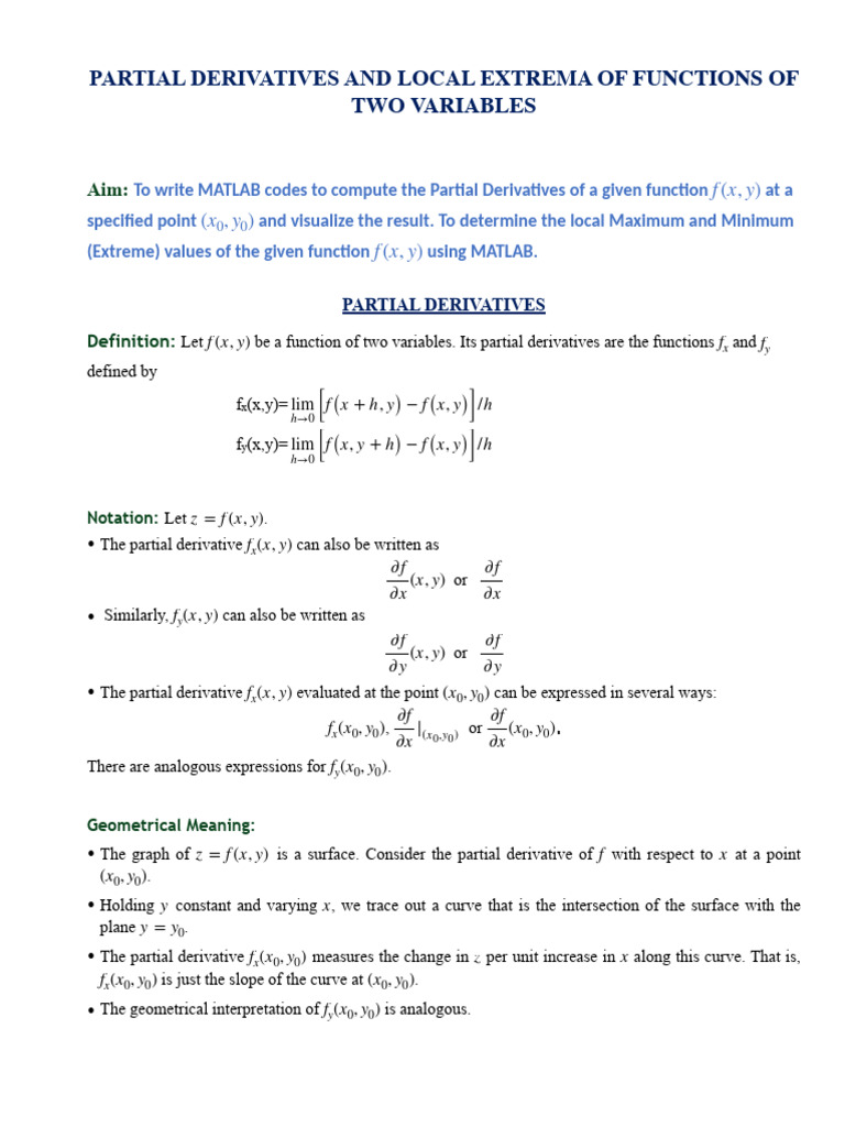 Session6-2 | PDF | Derivative | Function (Mathematics)