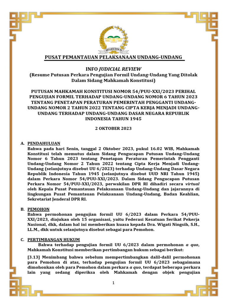 Resume Public 1362 | PDF | Hukum
