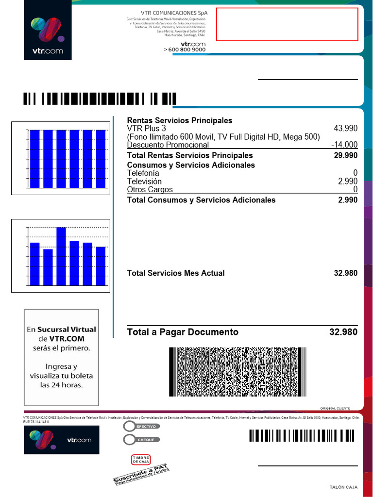 Boleta | PDF | Telecomunicaciones | Informática