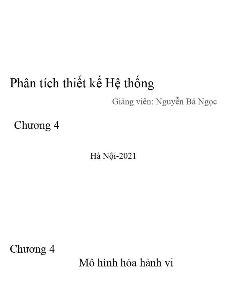 Ch04 MoHinhHoaHanhVi | PDF