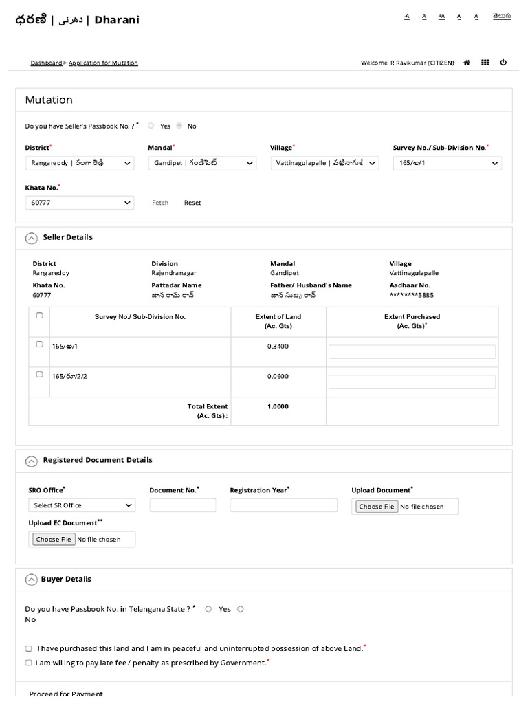 DHARANI_janaramarao | PDF | Private Law