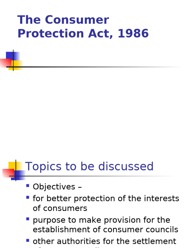 5.consumers Protection | PDF | Goods | Justice