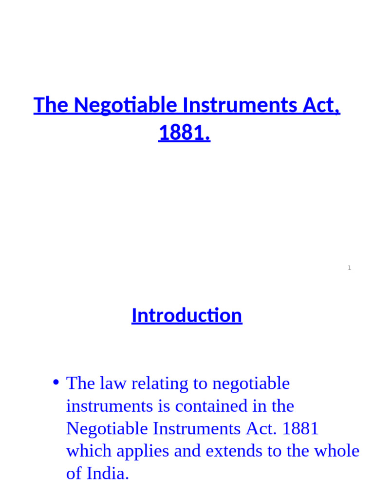6.negotiable Instrument | PDF | Negotiable Instrument | Cheque