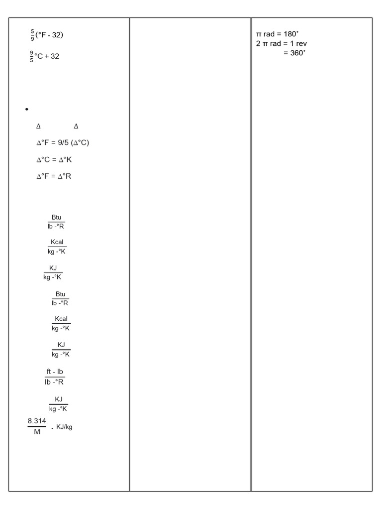 Conversion | PDF | Physical Quantities | Metrology