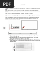 Border Lines and Title Blocks in Drafting | PDF