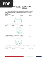 CBSE Class 9 Maths Chapter 9 - Circles Important Questions 2024-25 ...