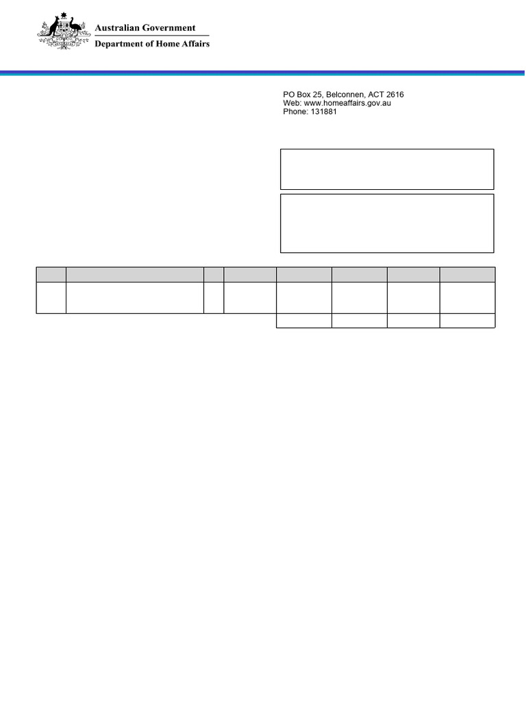 Ambassy Invoice | PDF