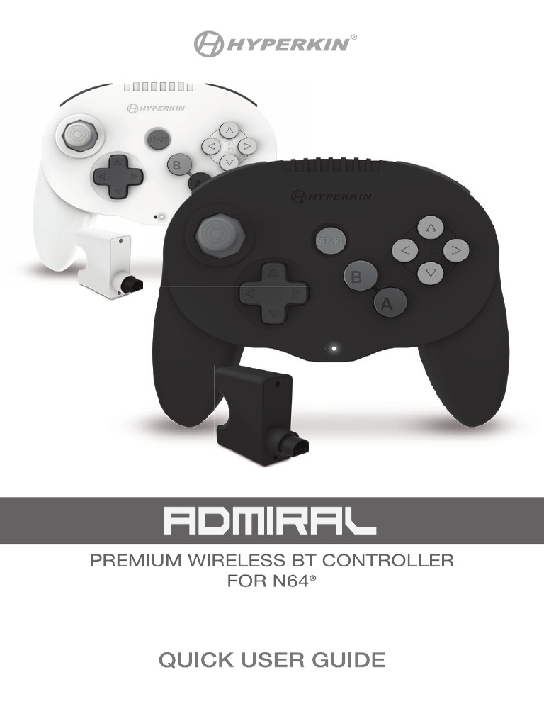 Hyperkin Admiral Product Manual | PDF