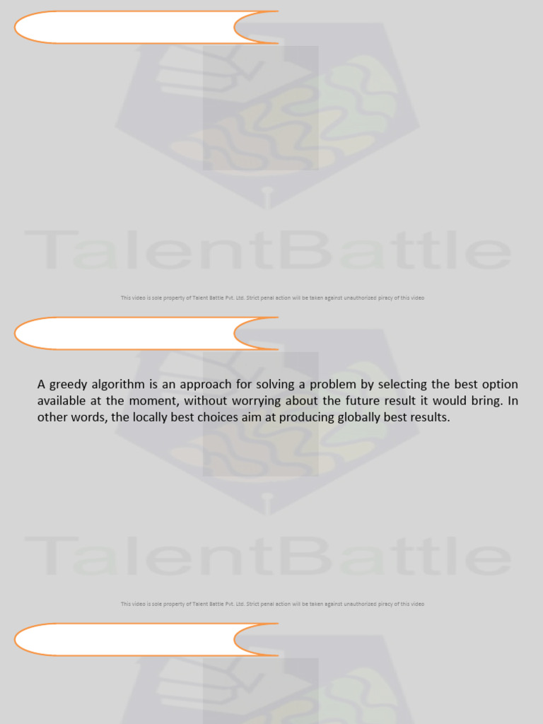 Dsa Java Greedy Algo Part 1 M 26 Pdf Algorithms Theoretical Computer Science