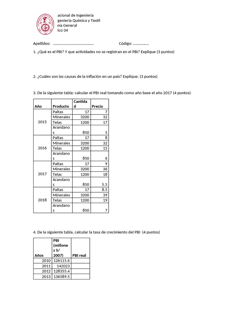 Ejercicios 04 2024 | PDF