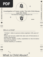 Form 22 | PDF | Child Abuse | Child Neglect