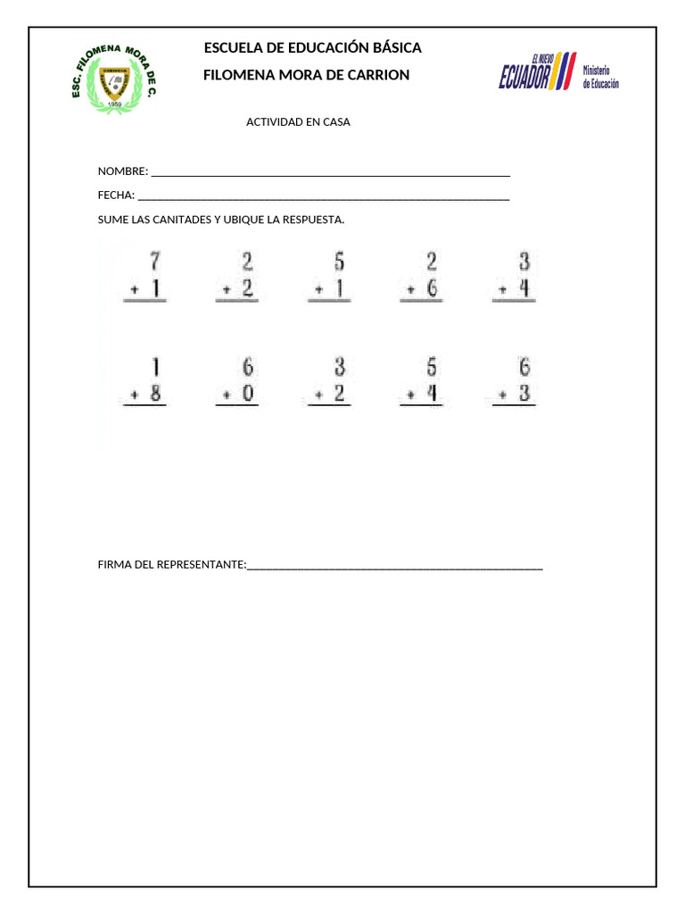 Actividad de Matematica. | PDF | Crecimiento personal y profesional