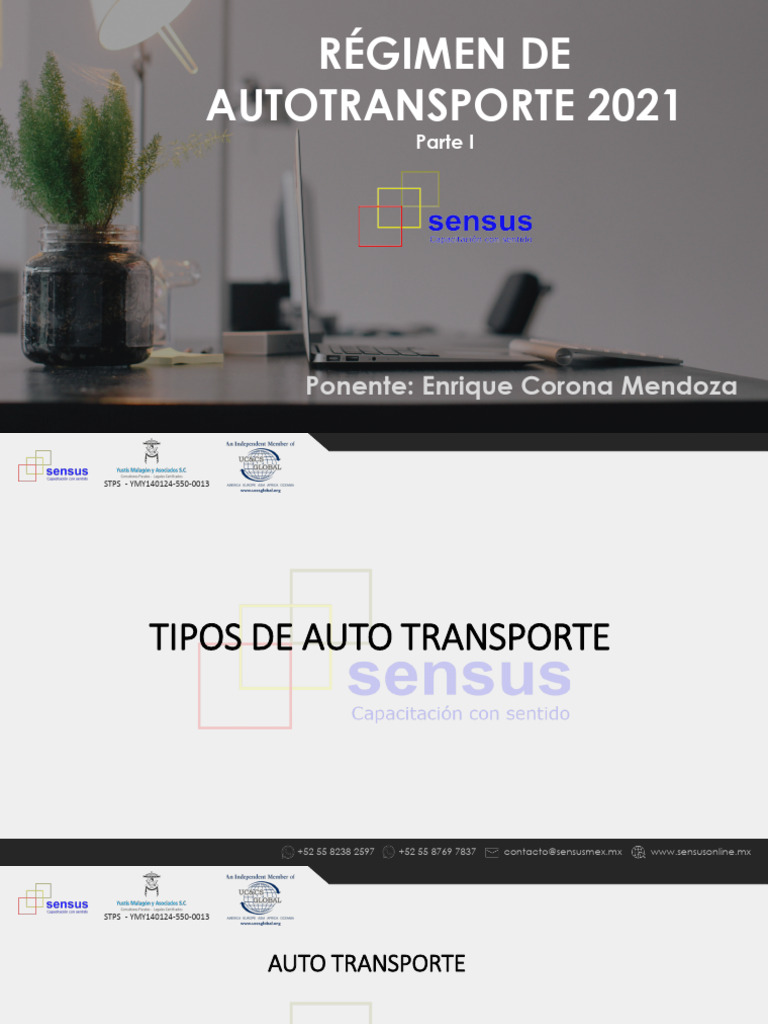 Autotransporte y Sus Facilidades I1636483456220 | PDF | Transporte ...