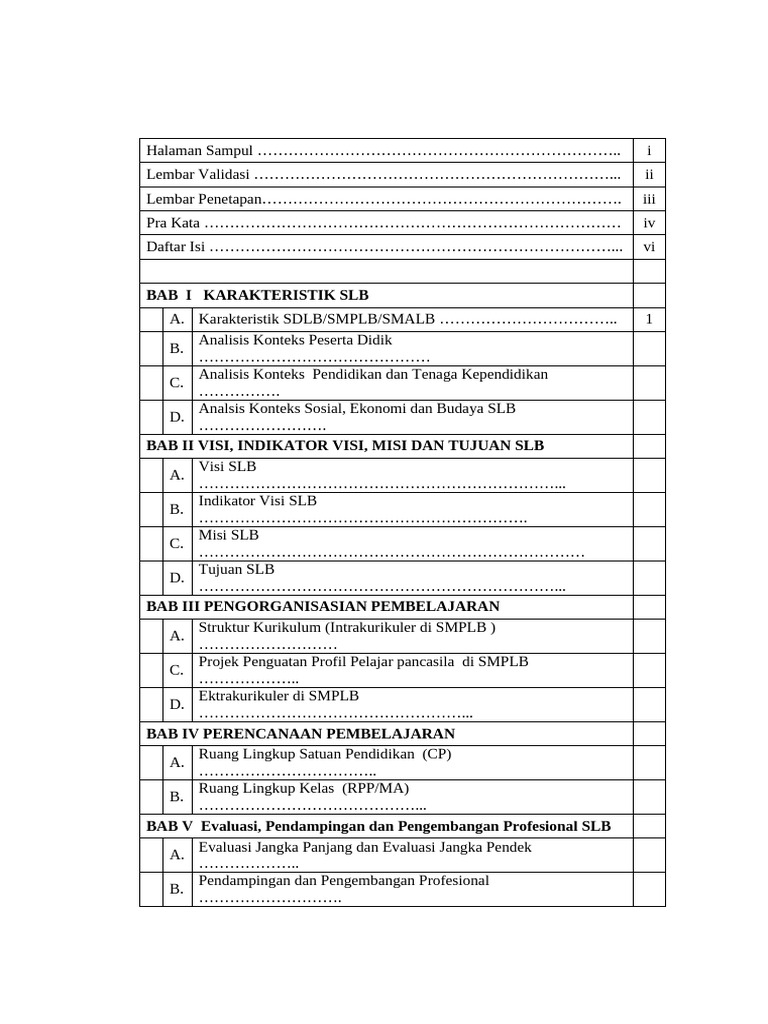 Daftar Isi KSP 2024 | PDF | Karier & Perkembangan | Seni