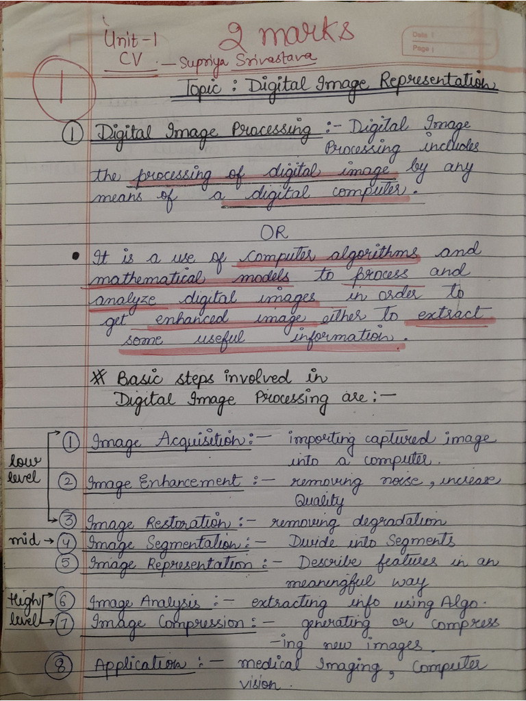 Supriya - CV Notes Merged | PDF