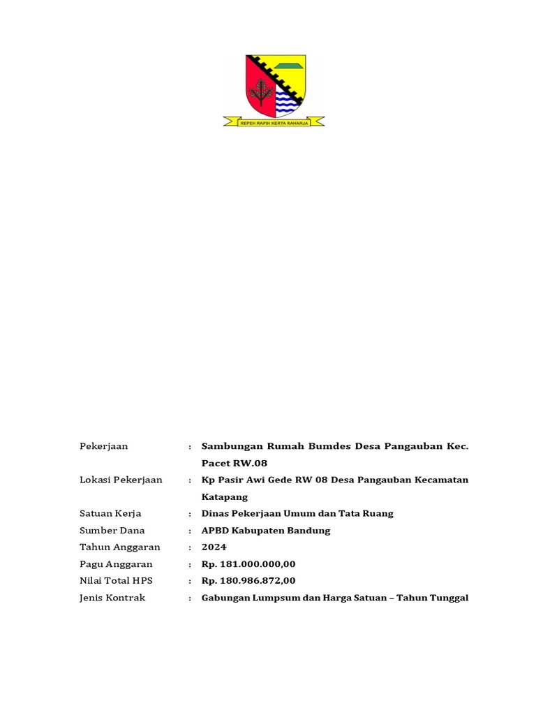 Spek Teknis Perpipaansr 03 | PDF