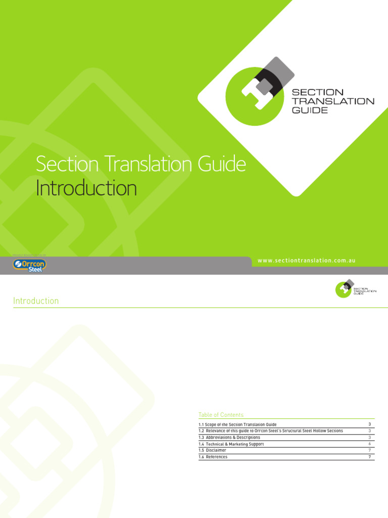 Section Translation Guide | PDF | Bending | Buckling