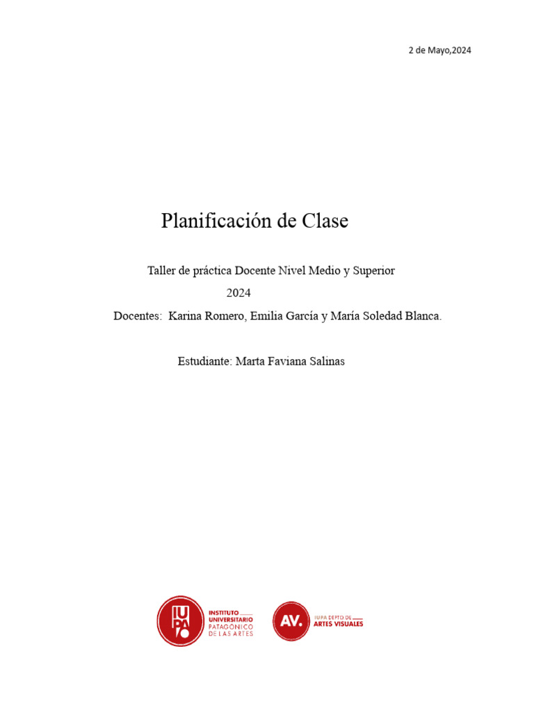 Planificación ESRN N | PDF | Aprendizaje | Plan de estudios