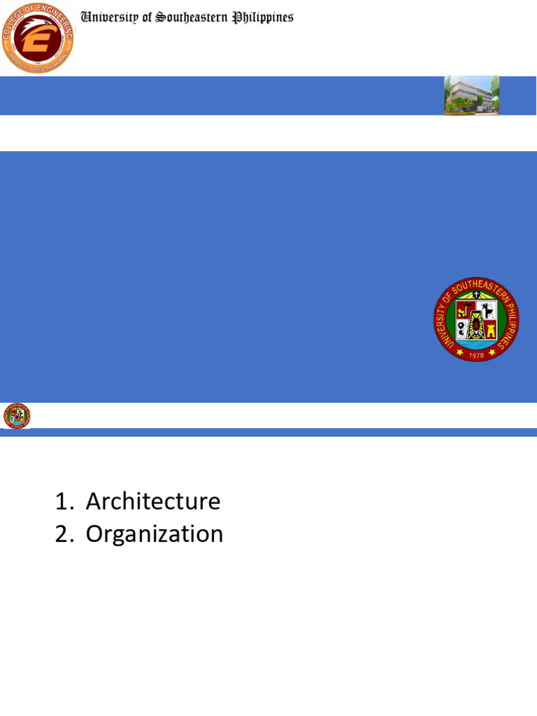 2 - Architecture and Organization | PDF | Input/Output | Computer ...