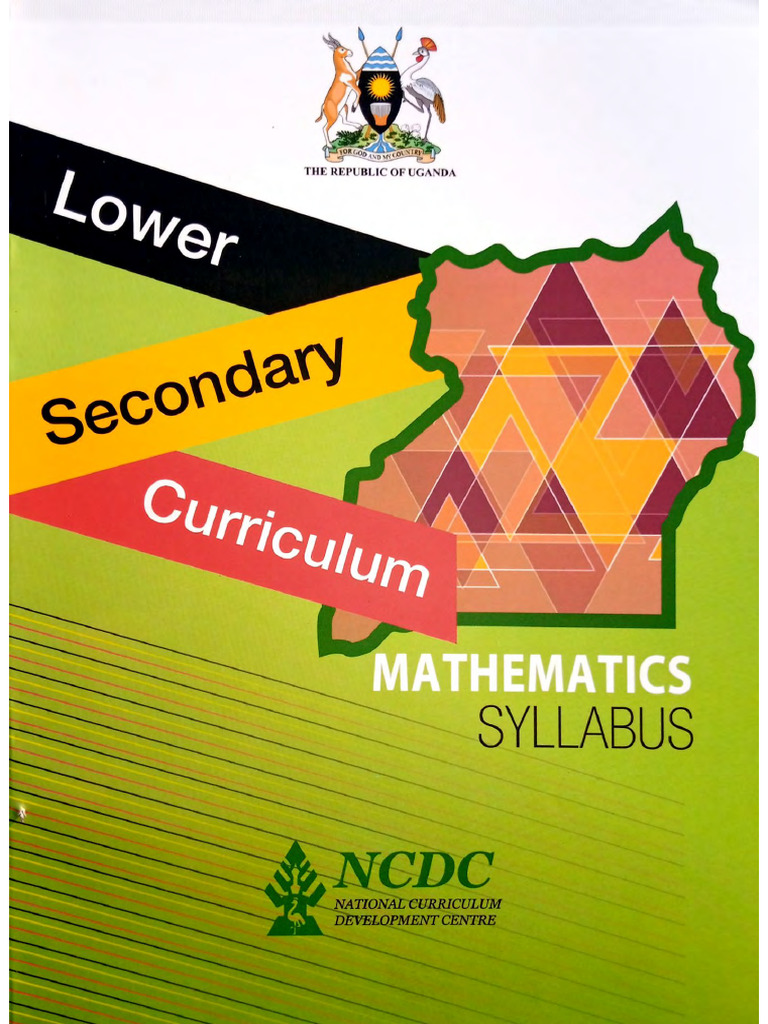 New Maths Syllabus NCDC Lower Secondary Curriculum | PDF