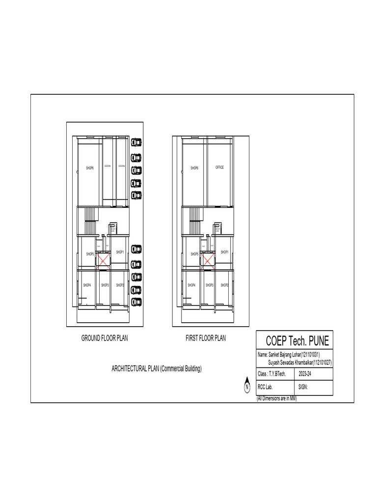 Architectural Plan | PDF | Technical Drawing | Drawing