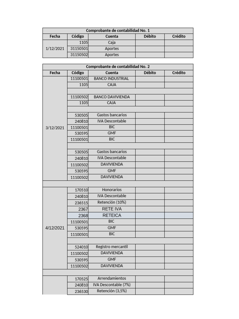 Ciclo Contable 2024 | PDF | Contabilidad | Tecnología bancaria