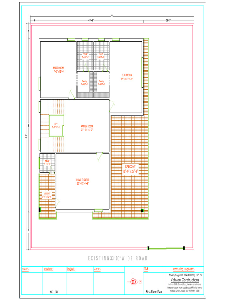 SBR Sir Ref Site First Floor Plan | PDF