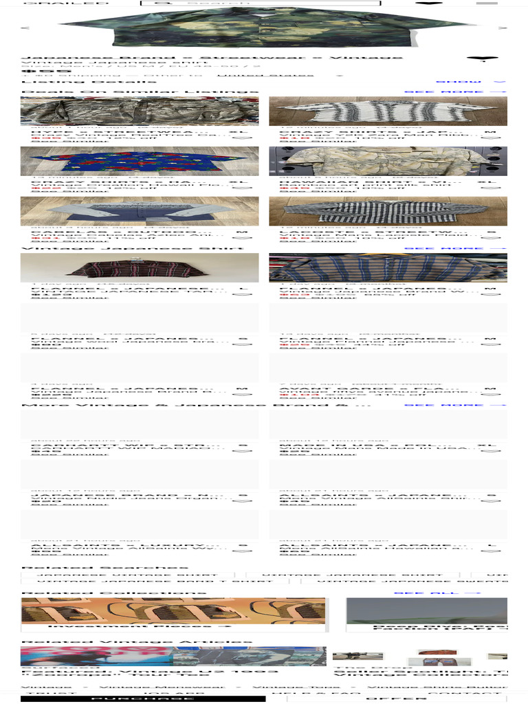 Vintage Vintage Japanese Shirt Grailed | PDF | Clothing | Fashion