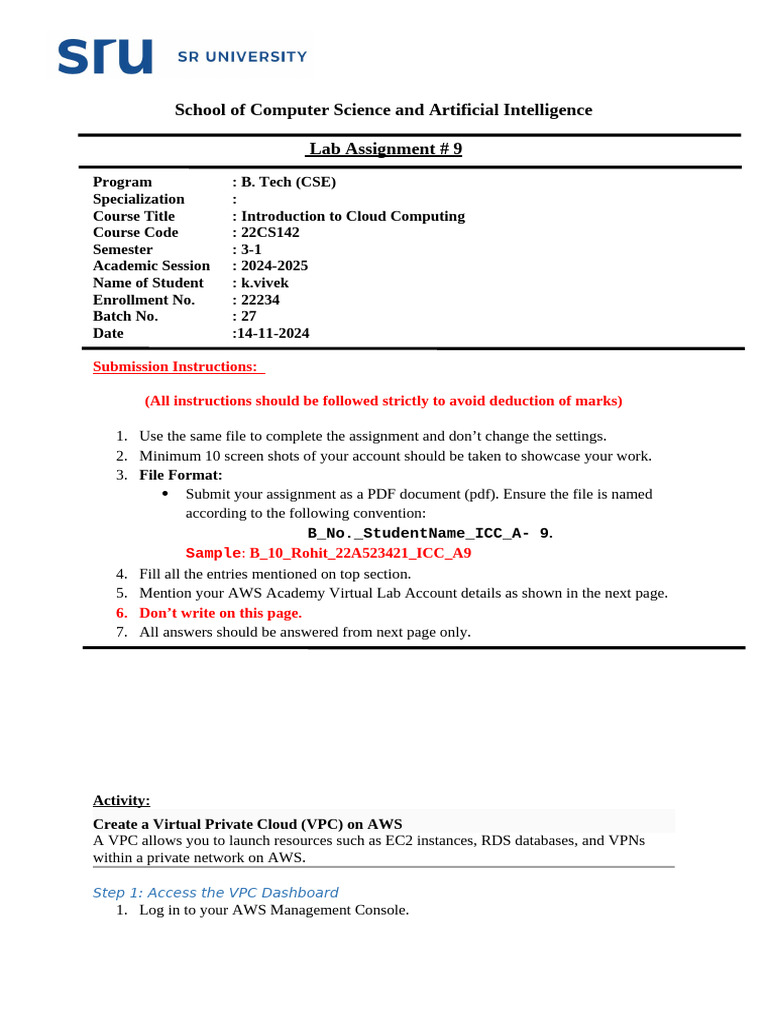 ICC - 2203A51807 - B27 - Lab - Assignment - 9-1-1 | PDF | Network Architecture | Telecommunications