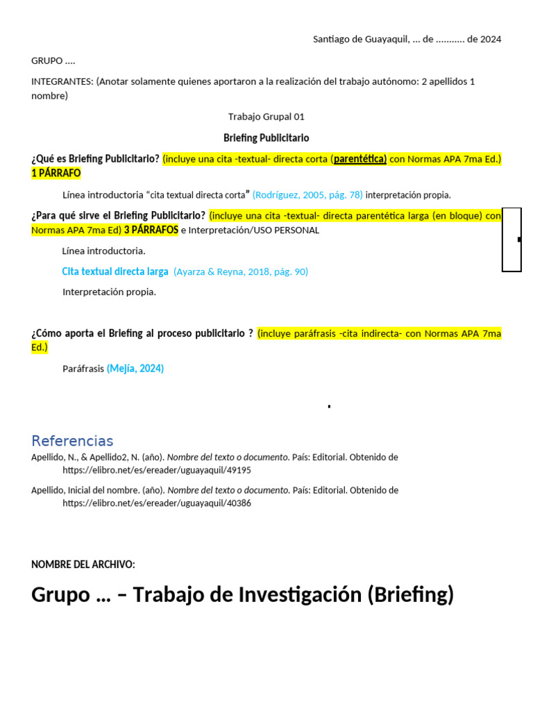 SEMANA 1 - Modelo de Investigación (Trabajo Grupal 01) | PDF