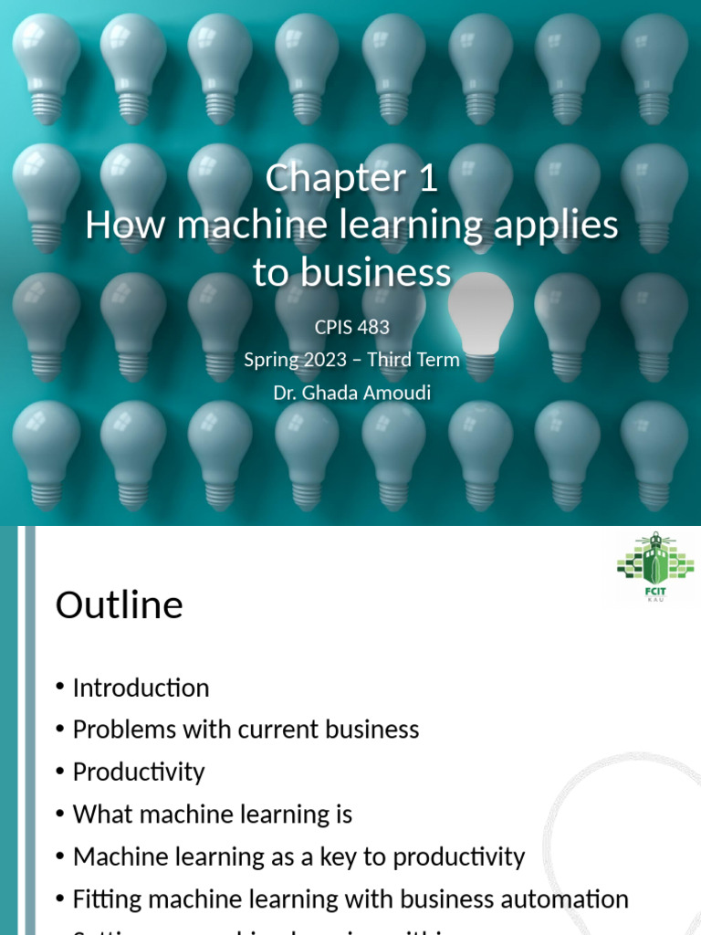 CH 01 | PDF | Machine Learning | Cloud Computing