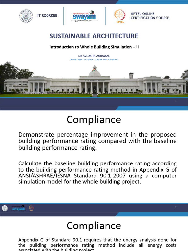 LEED Whole Building Simulation Guide | PDF | Ventilation (Architecture ...