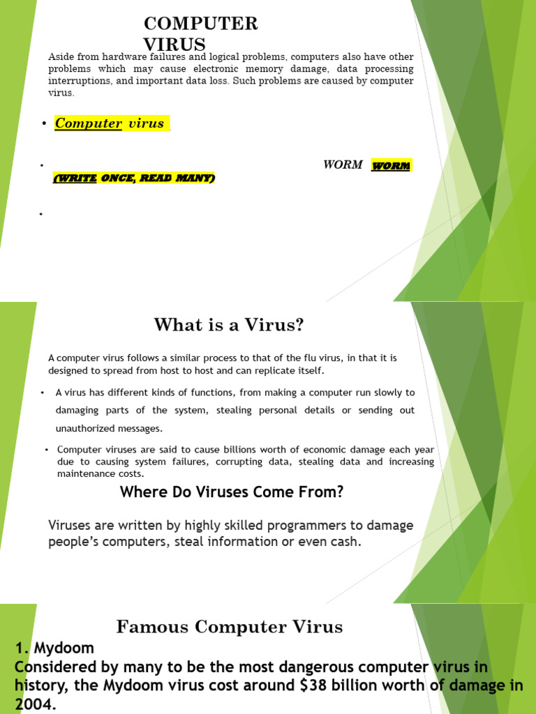Anti Virus Softwares and Viruses | PDF | Computer Virus | Ransomware