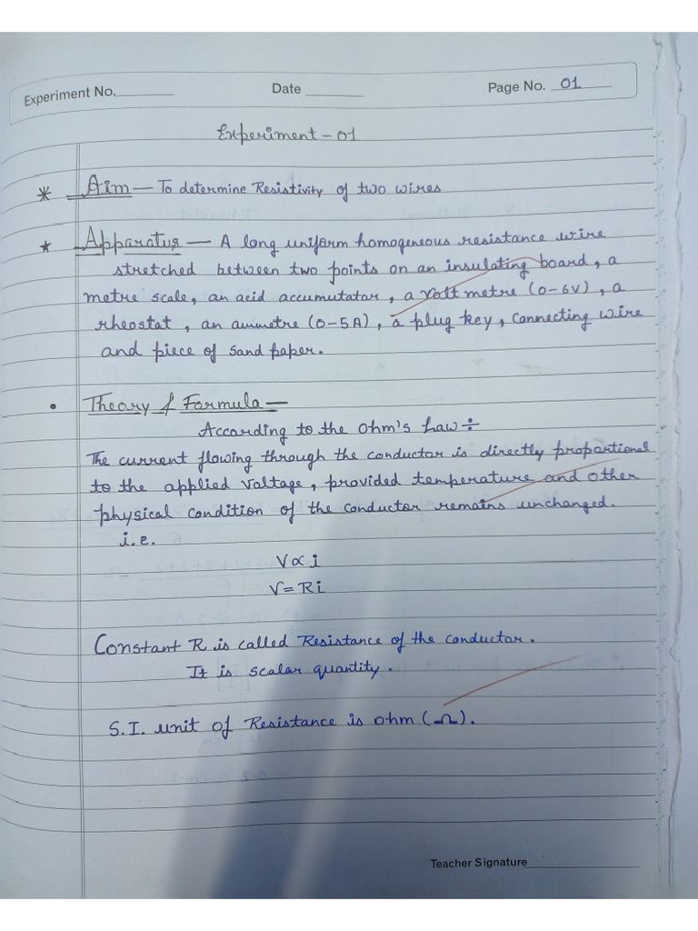 physics practical | PDF