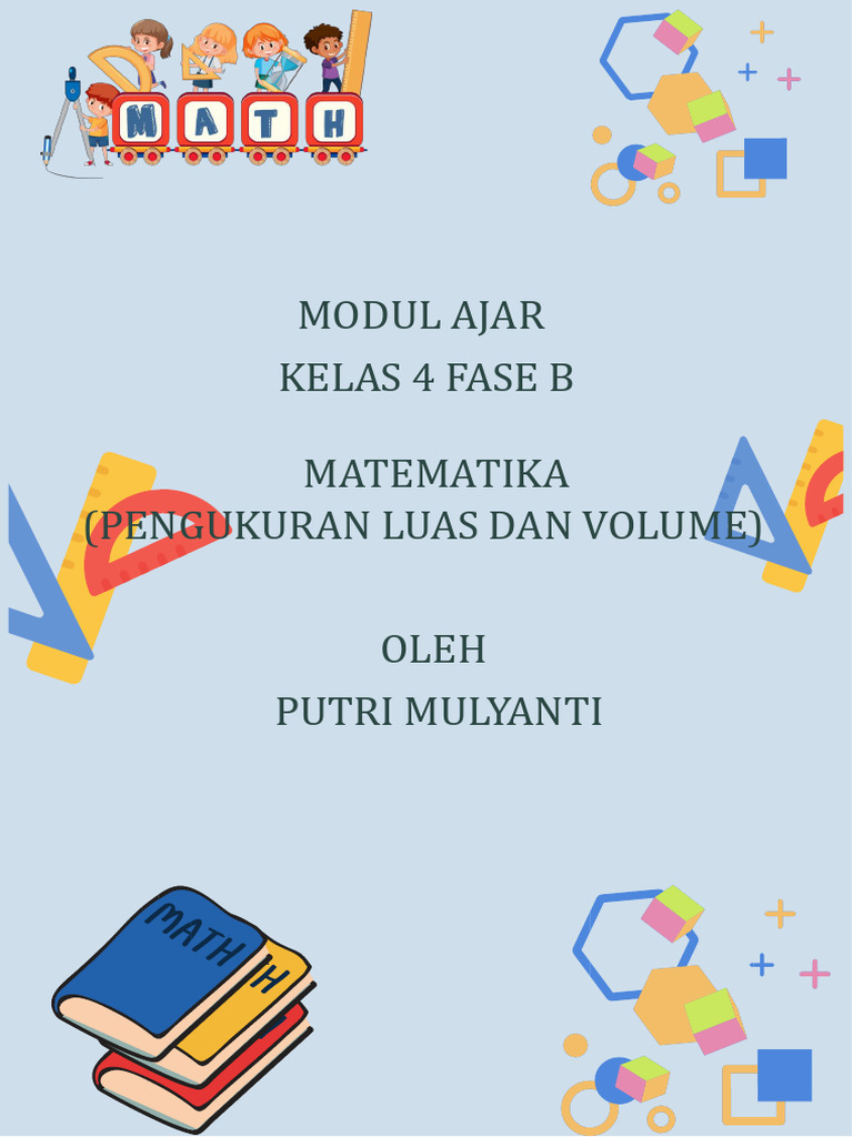Modul Ajar Matematika Kelas 4 Fase B | PDF | Karier & Perkembangan | Sains & Matematika