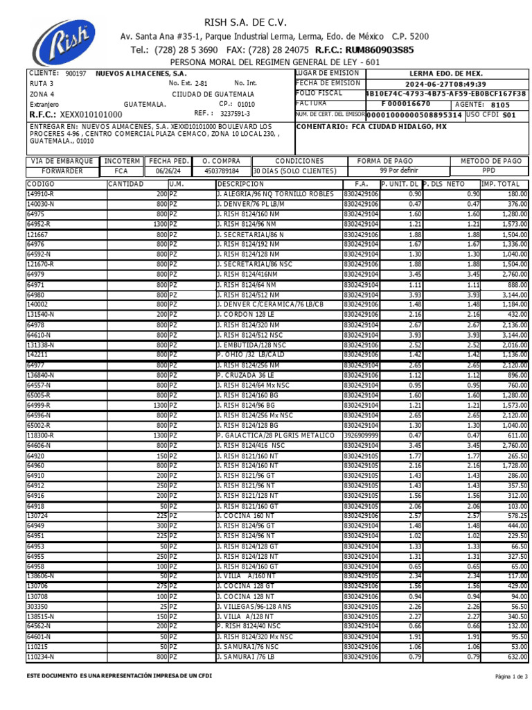 RISH RUMFF16670 - Original | PDF